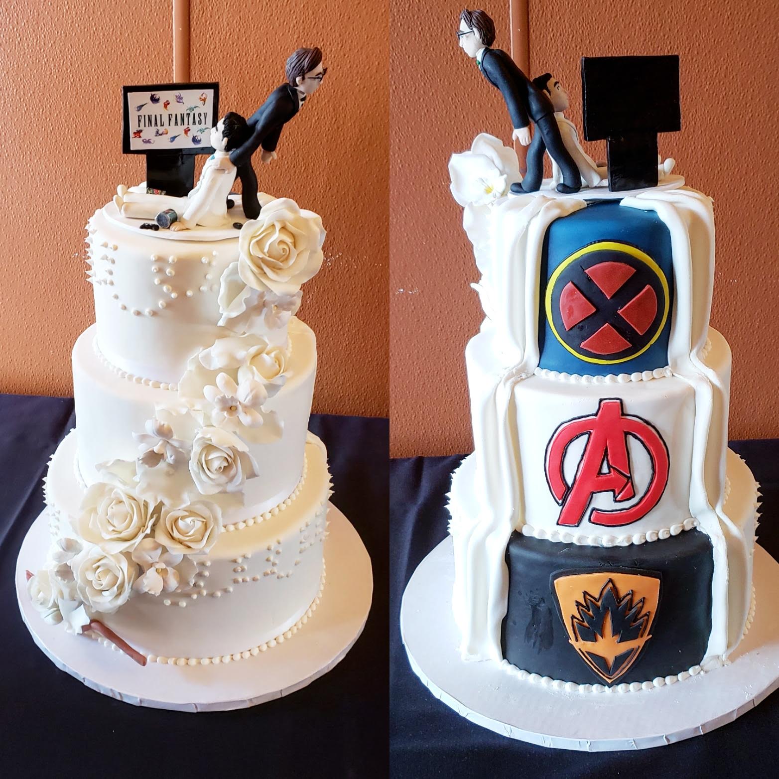 Final Fantasy Wedding Cake